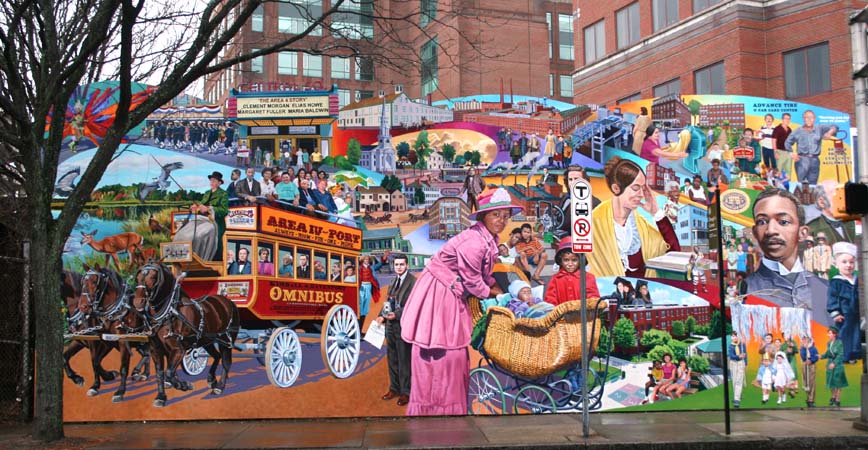 David Fichter - Public Mural Portfolio - Boston Murals - Boston Muralist